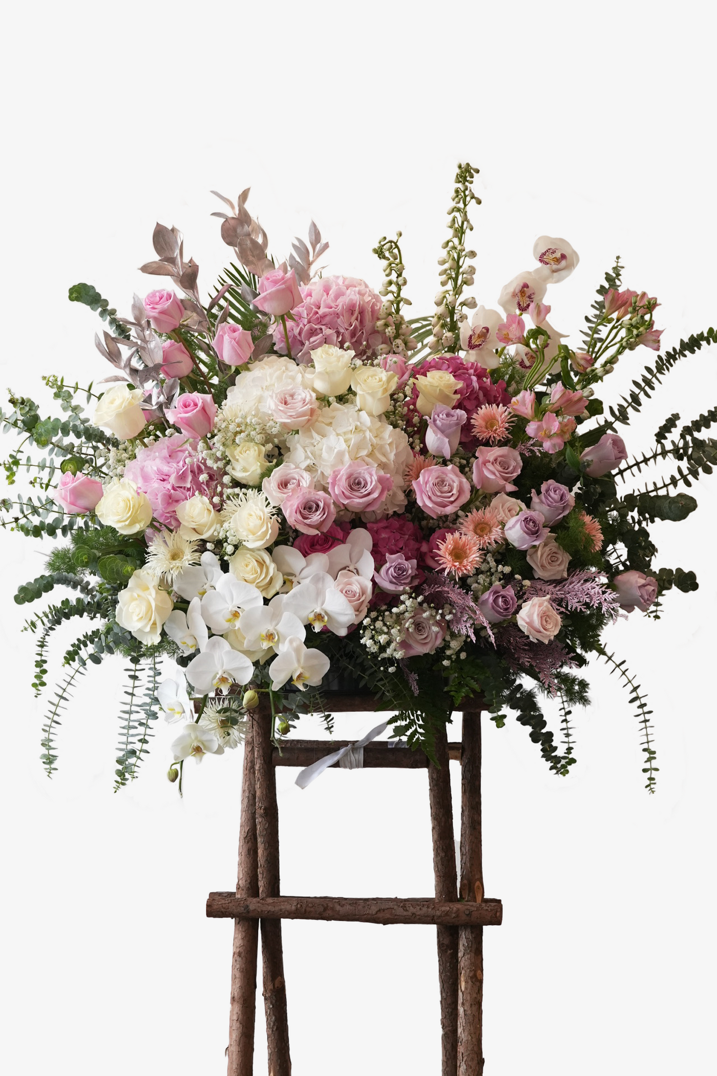 Aleah – Grand Opening Flower Stand | Rose & Orchid Arrangement | Just ...