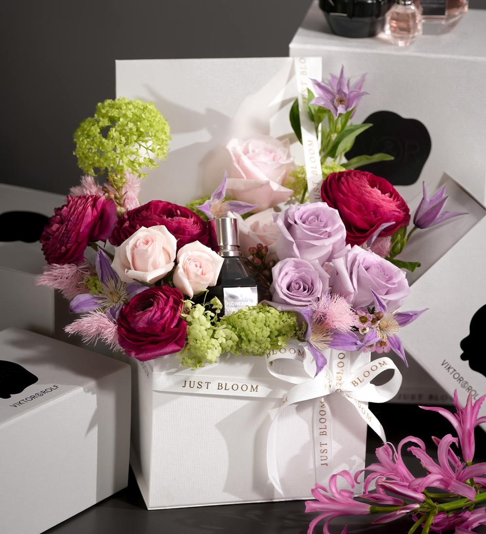 Flower boxes | Just Bloom | Hong Kong Florist | Same day delivery