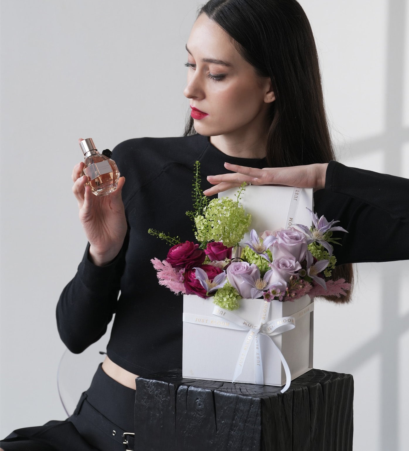 Just Bloom x Viktor&Rolf Fragrances Perfume Flower Box